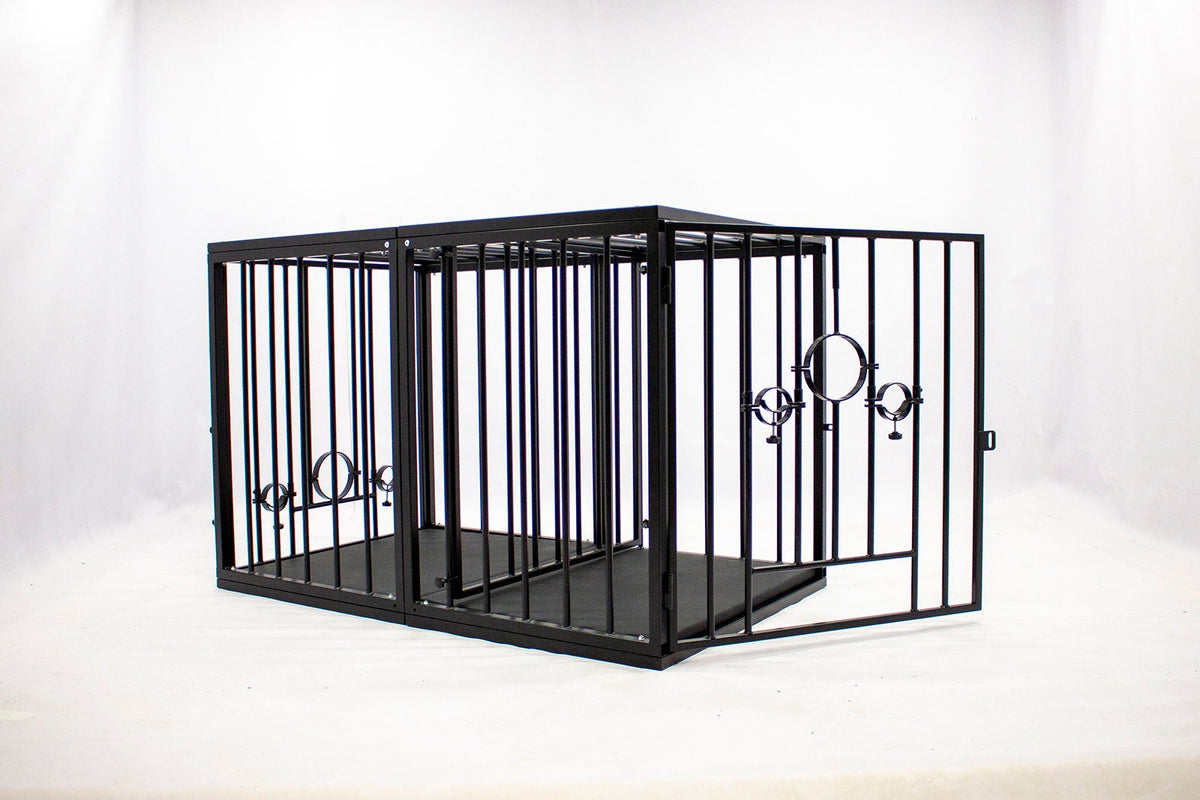 DUNGEON ADJUSTABLE BIG CAGE WITH CUFFS {free shipping to USA} – The ...